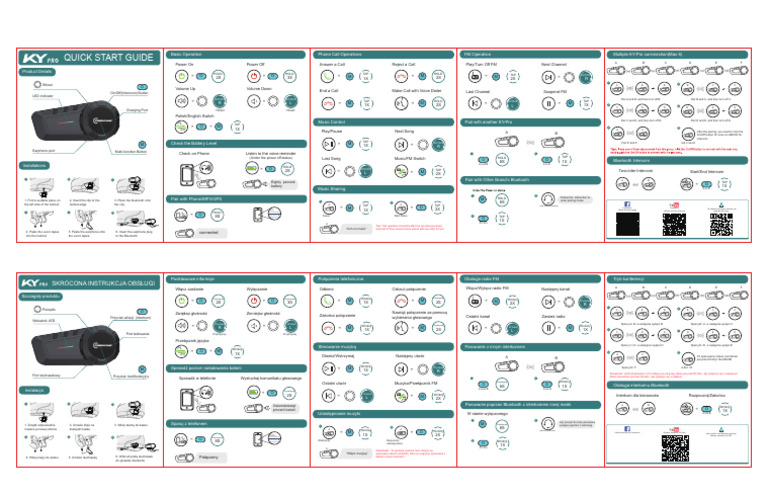 KY PRO Instrukcja Obsługi | PDF | Mobile Computers | Consumer Electronics