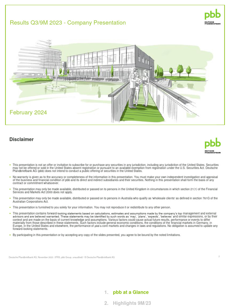Q3/9M 2023 Results Overview | PDF | Income | Expense
