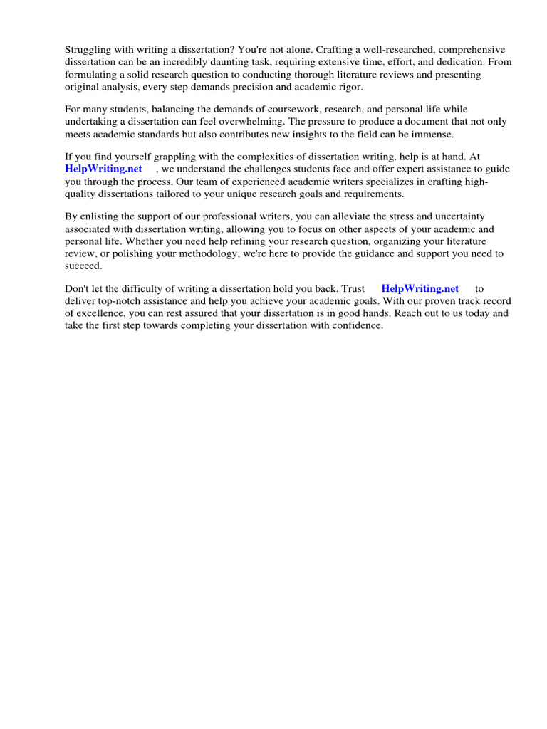 Dissertation Writing Support Services | PDF | Henry Kissinger | Thesis