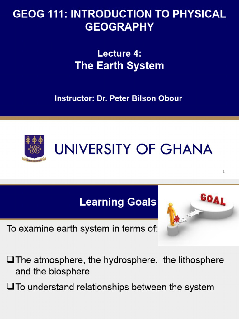 Lecture 4 The Earth System - Rev | PDF | Earth Sciences | Earth