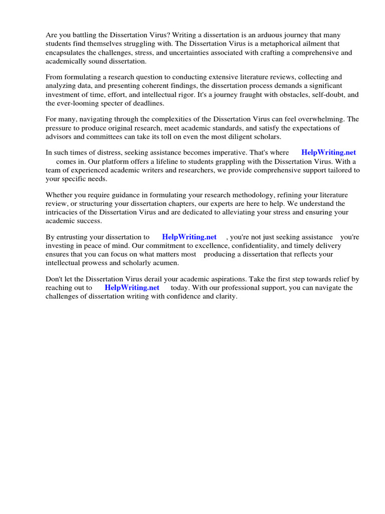 Dissertation Virus | PDF | Virus | Dna