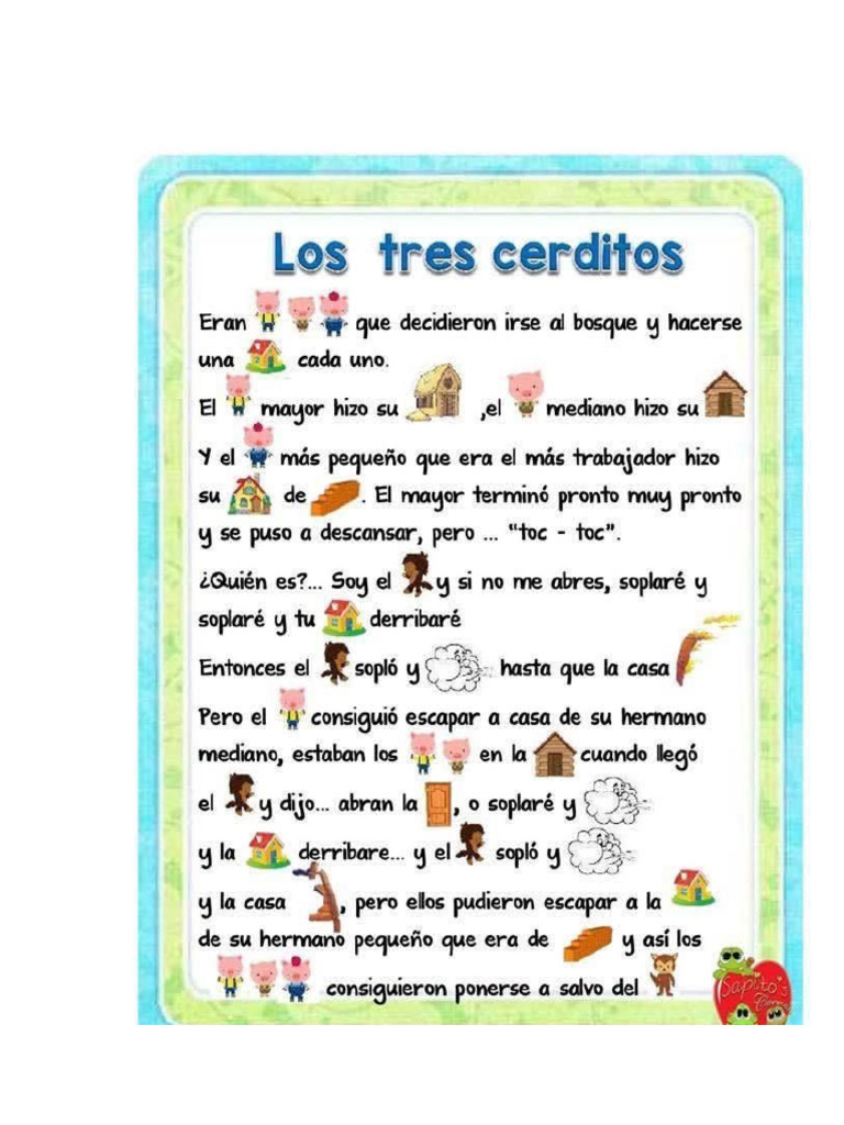 cuentos infantiles imprimibles | PDF