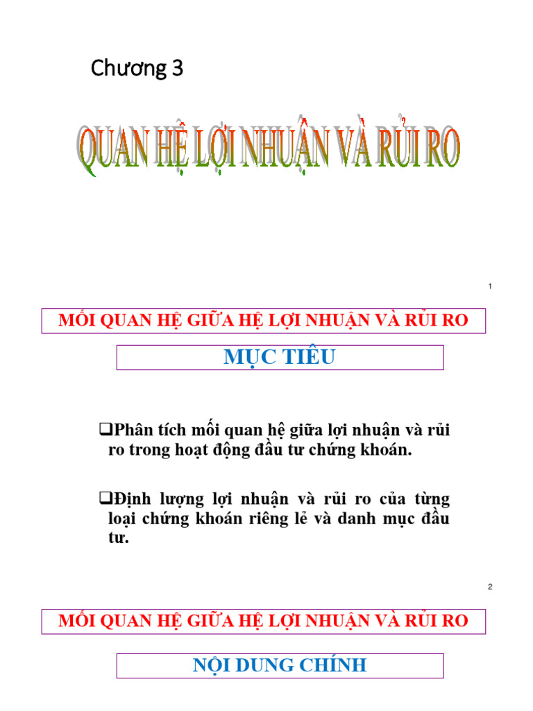 Chương 3 | PDF