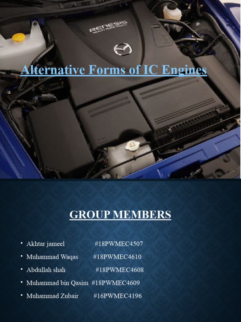 PP1 Presentation | PDF | Internal Combustion Engine | Engines