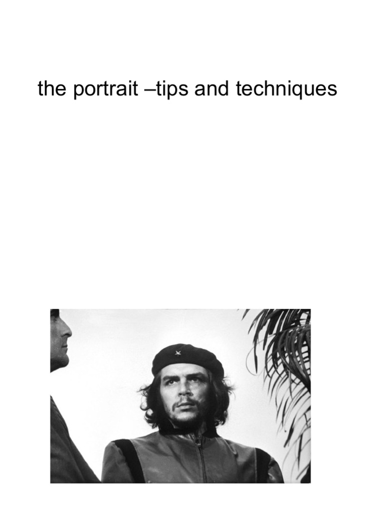Intro to Portraiture | PDF | Portrait Photography | Imaging