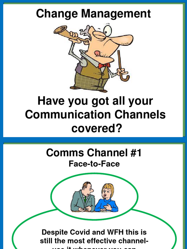 Internal Communication Channels Guide | PDF | Business