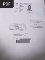 National ID Card of South Africa | PDF