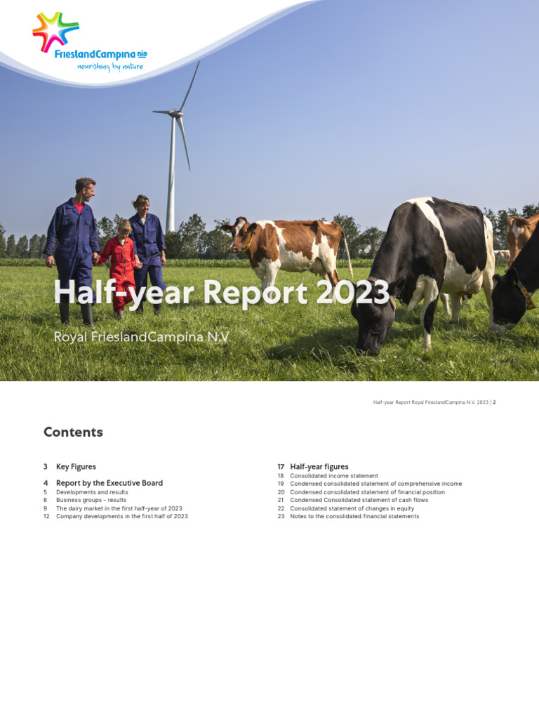 Half-Year-Report-2023-Royal-FrieslandCampina-NV | PDF