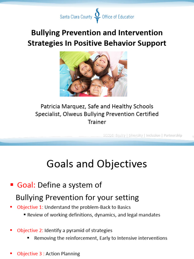 Bullying Prevention PowerPoint.12.06.2018 | PDF | Bullying | Cyberbullying