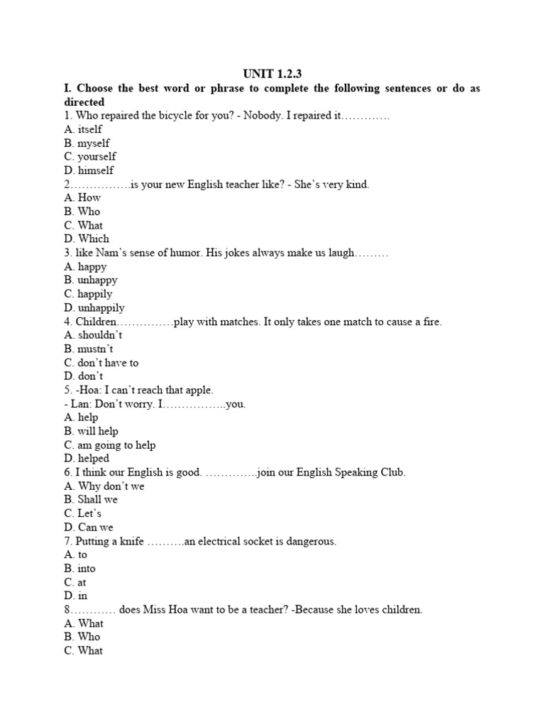 UNIT 123 | PDF | Linguistics