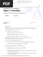Increasing and Decreasing Functions - Worksheet | PDF | Function ...