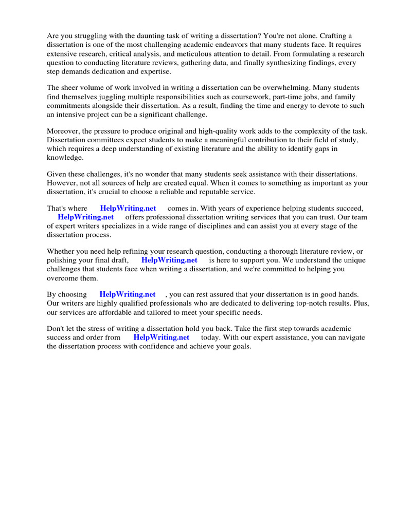 Full Text Dissertations Online | PDF | Thesis