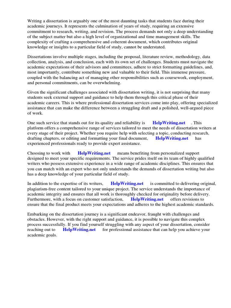 Dissertation Service Umi | Download Free PDF | Thesis | Doctor Of ...