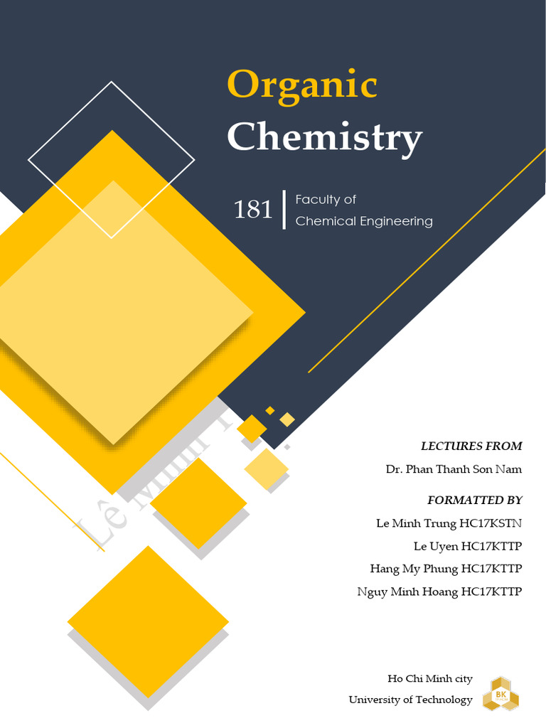 Lectures Organic Chemistry Formatted Dr. Nam | PDF | Conformational Isomerism | Isomer