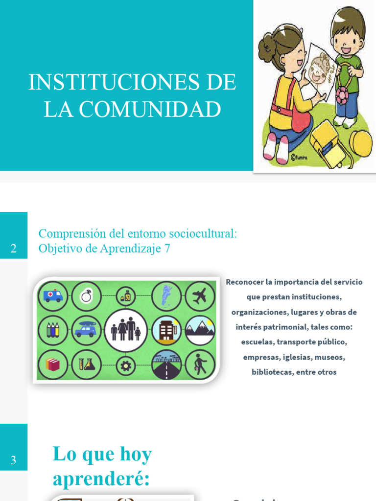 Instituciones de La Comunidad Kínder | PDF