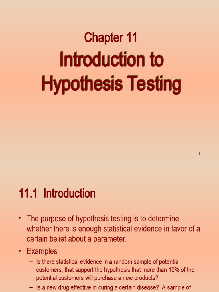 Hypothesis Testing | PDF | P Value | Statistical Hypothesis Testing Hypothesis Testing | PDF | P Value | Statistical Hypothesis Testing