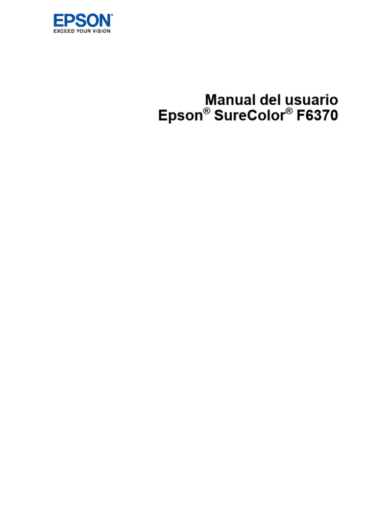 Epson Manual Pdf Impresora Computación Papel