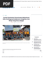 10 Contoh Kata Sambutan Singkat Untuk Pembukaan Acara | PDF