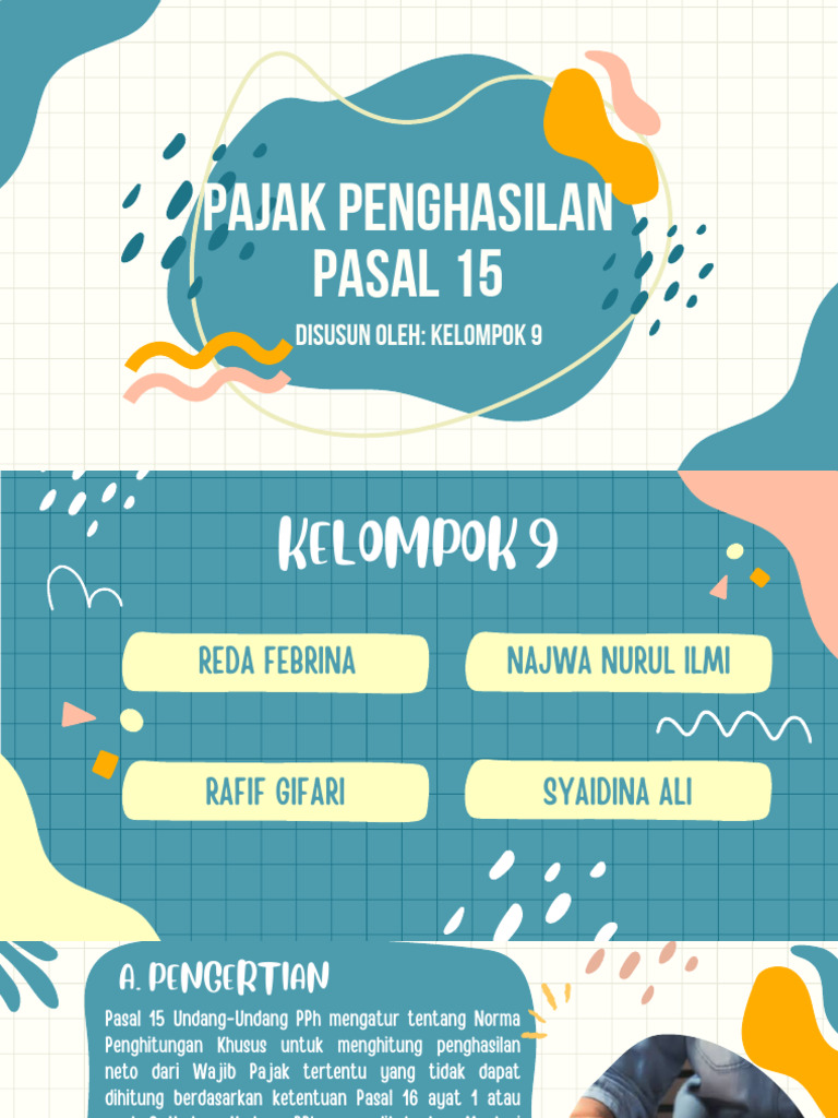 PPH Pasal 15 | PDF
