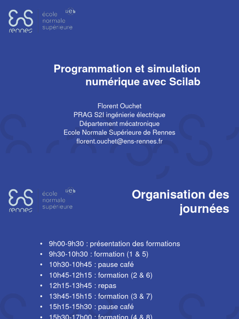 Scilab Ens | PDF | Ordinateurs
