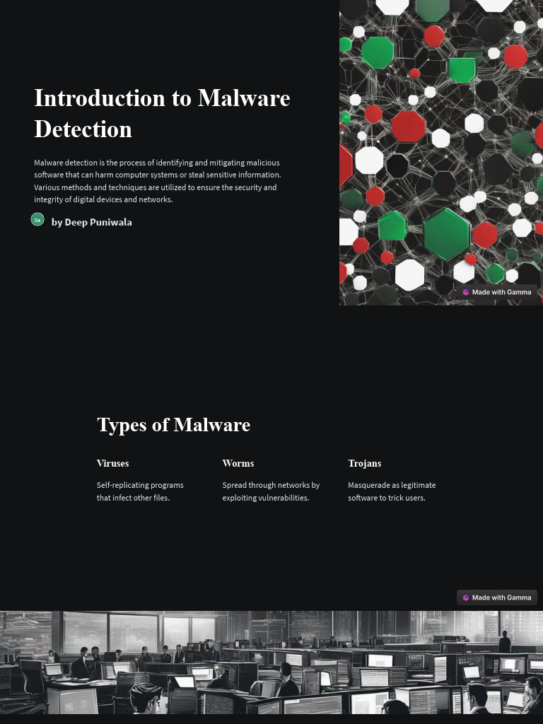 Introduction To Malware Detection | PDF | Malware | Information Technology