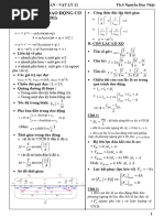 Tổng hợp công thức Vật Lý 12 | PDF