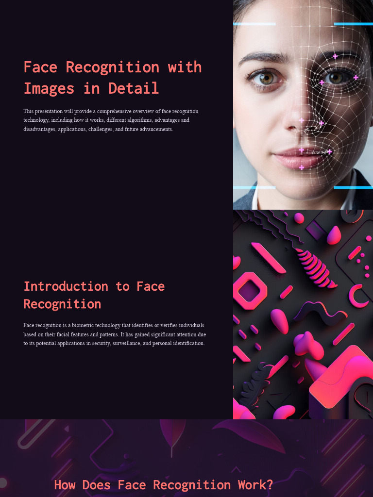 Face Recognition With Images in Detail | PDF | Access Control | Biometrics