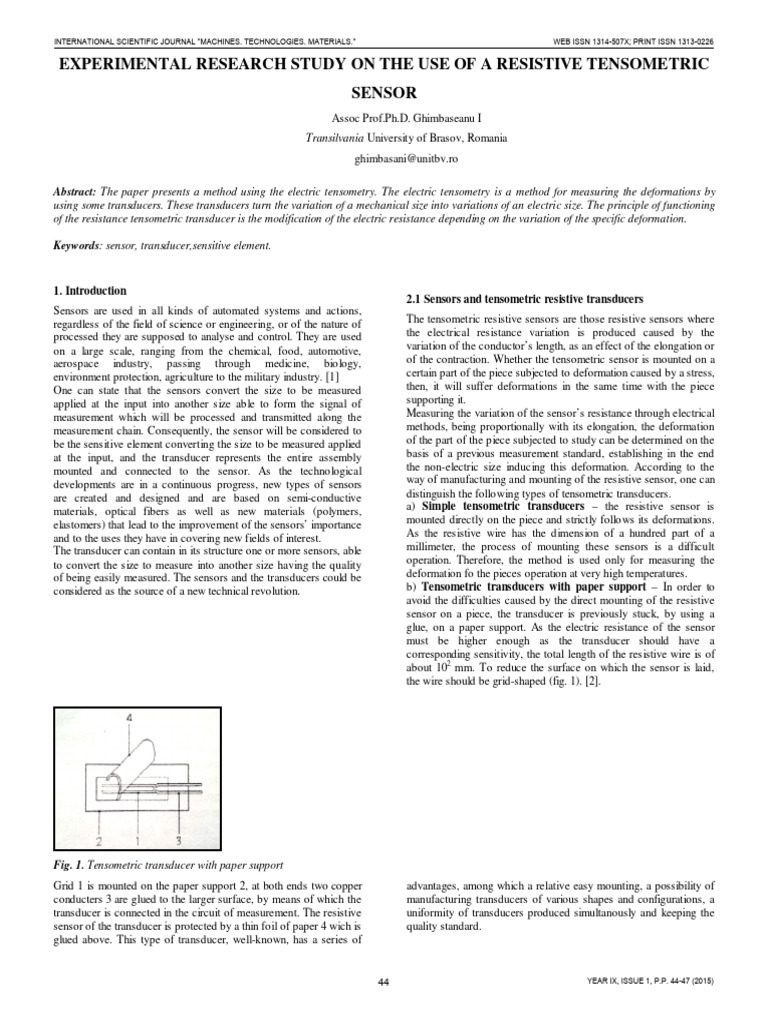 mtm-2015-1-44 EXPERIMENTAL RESEARCH STUDY ON THE USE OF A RESISTIVE ...