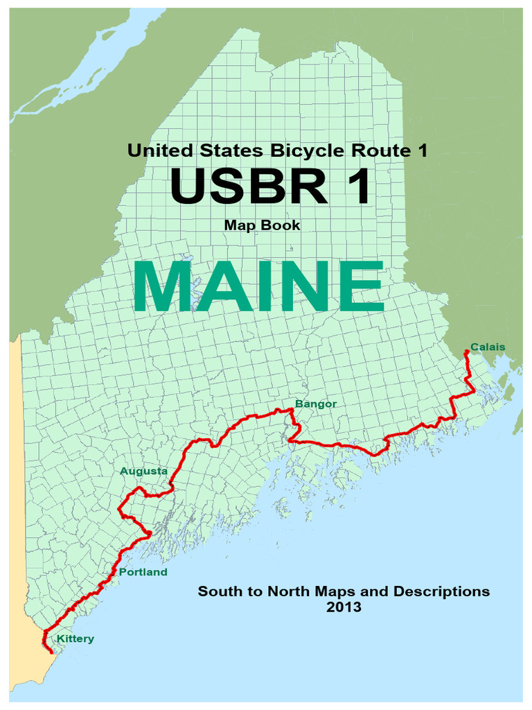 Usbr 1 Mapbook Draft | PDF | Trail | Vehicles