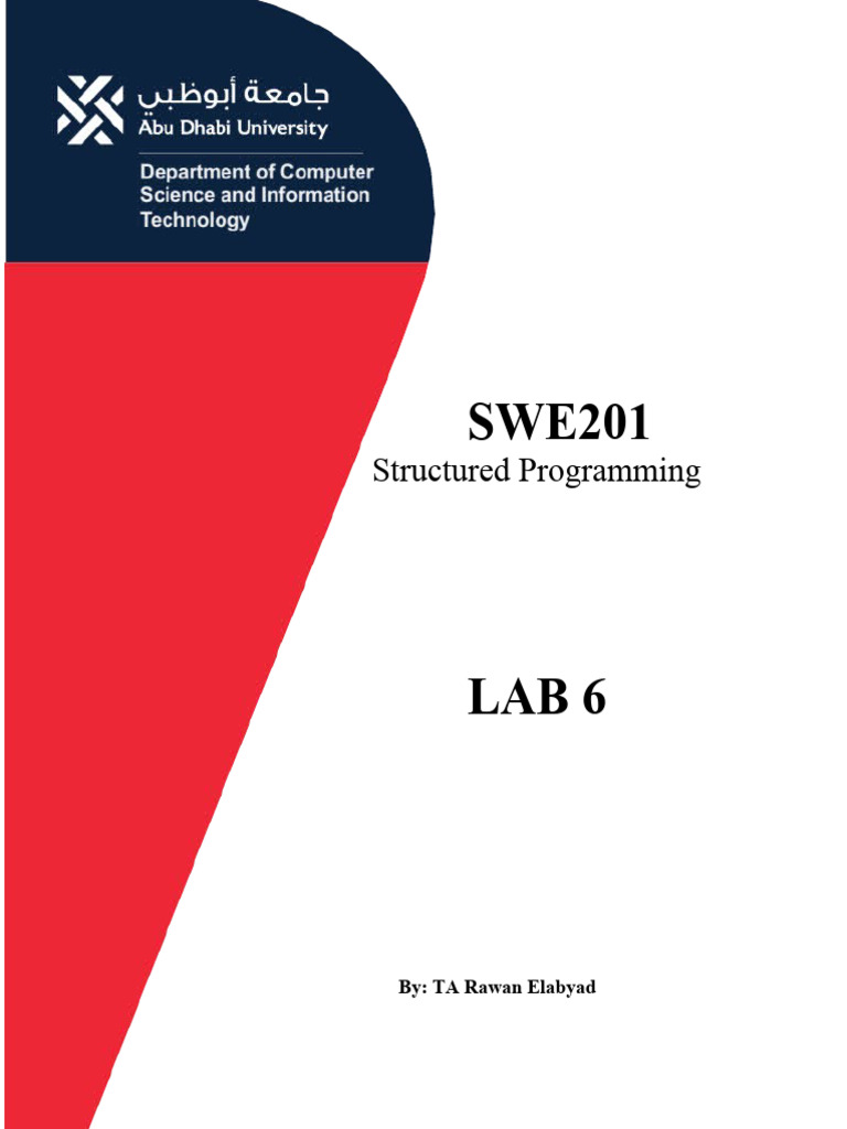 Swe201 Lab6 Pdf String Computer Science Interest