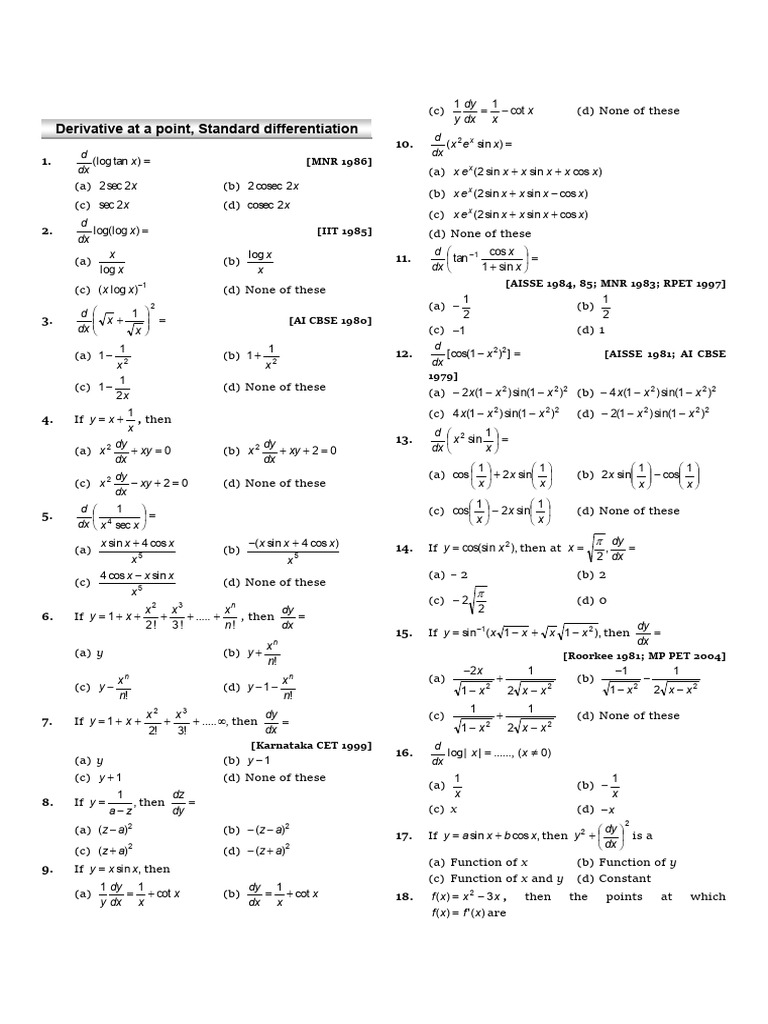 Errorless Mod Pdf Differential Calculus Mathematical Analysis