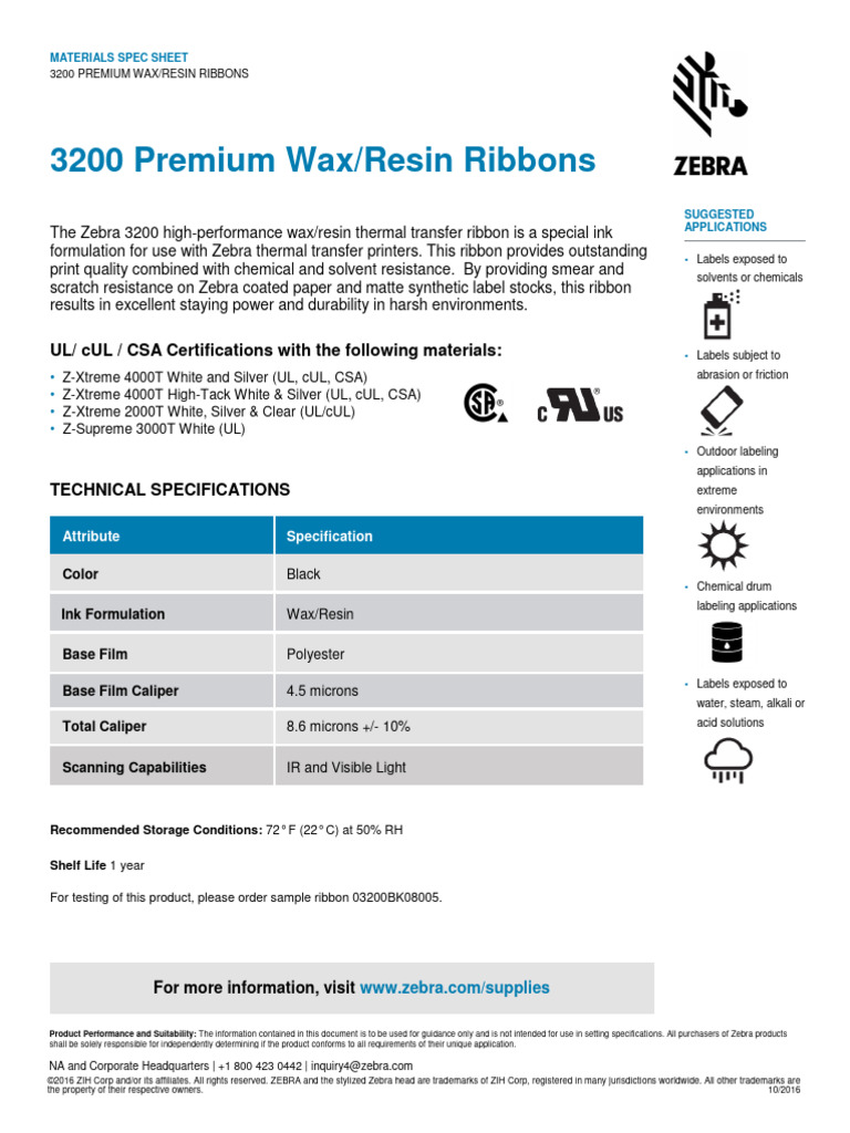3200 Wax Resin Spec Sheet En Us Download Free Pdf Secondary Sector Of The Economy Materials