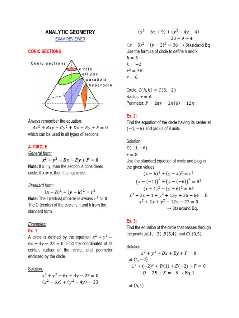 Analytic Geometry - Wrob212 | PDF | Euclid | Euclidean Plane Geometry