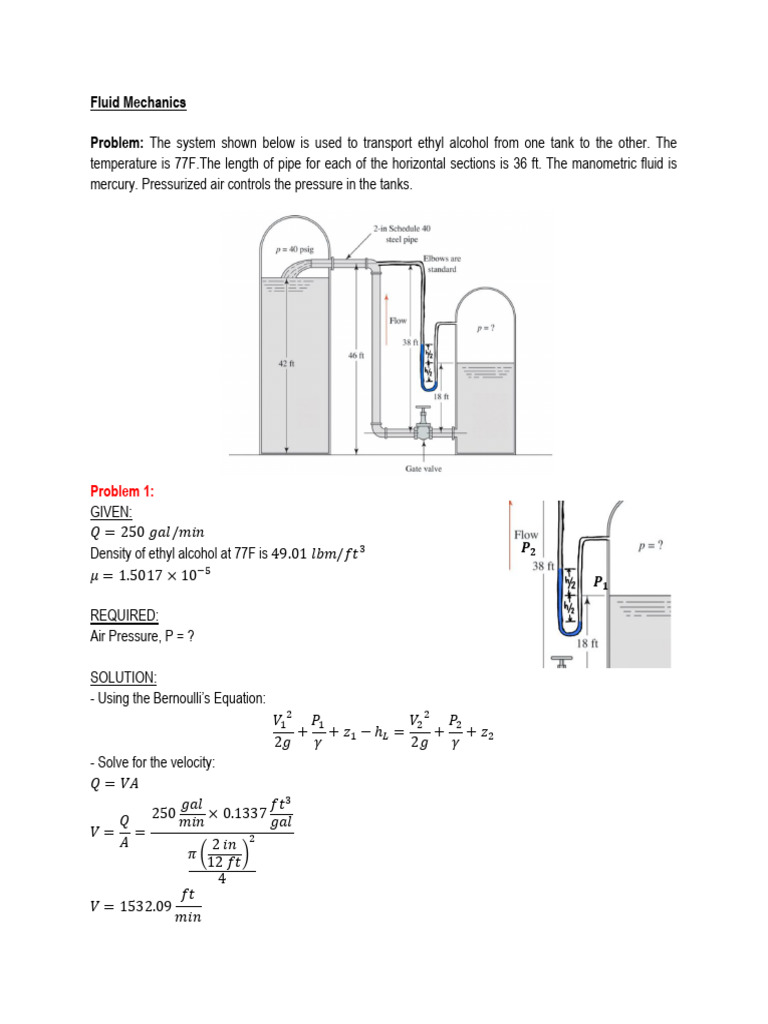 Hand Calculation | PDF | Pressure | Applied And Interdisciplinary Physics