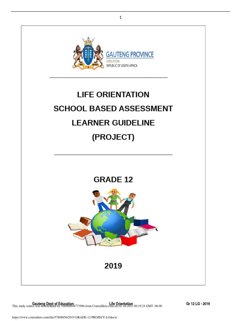 2019 Grade 12 Project LG | PDF | Data | Cognition