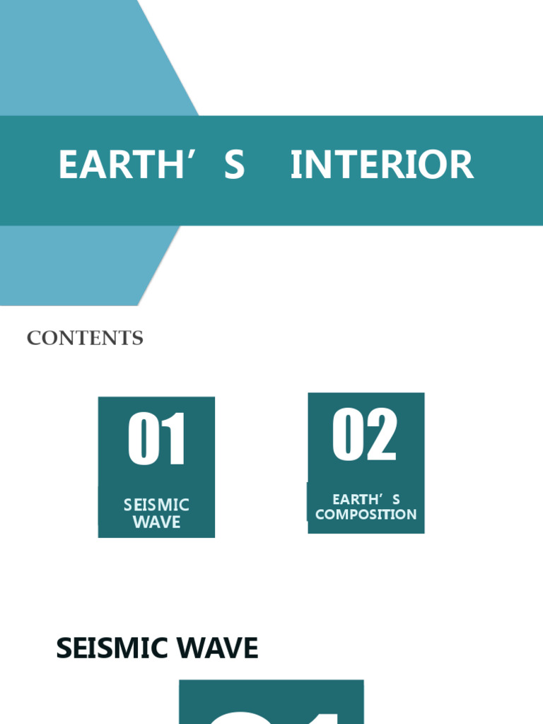 Earths Interior | PDF | Seismology | Earthquakes
