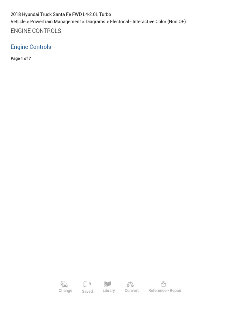 SANTA FE Engine Controls (Powertrain Management) - ALLDATA Repair | PDF | Ignition System ...