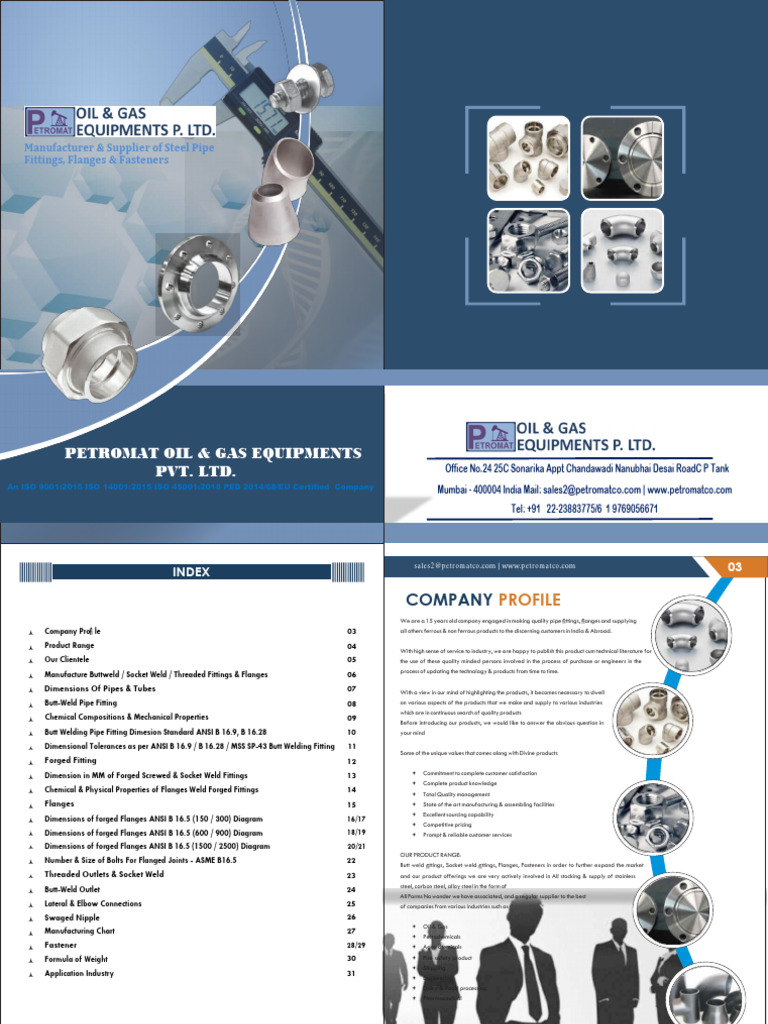 PETROMAT Catlogue | Download Free PDF | Pipe (Fluid Conveyance) | Screw