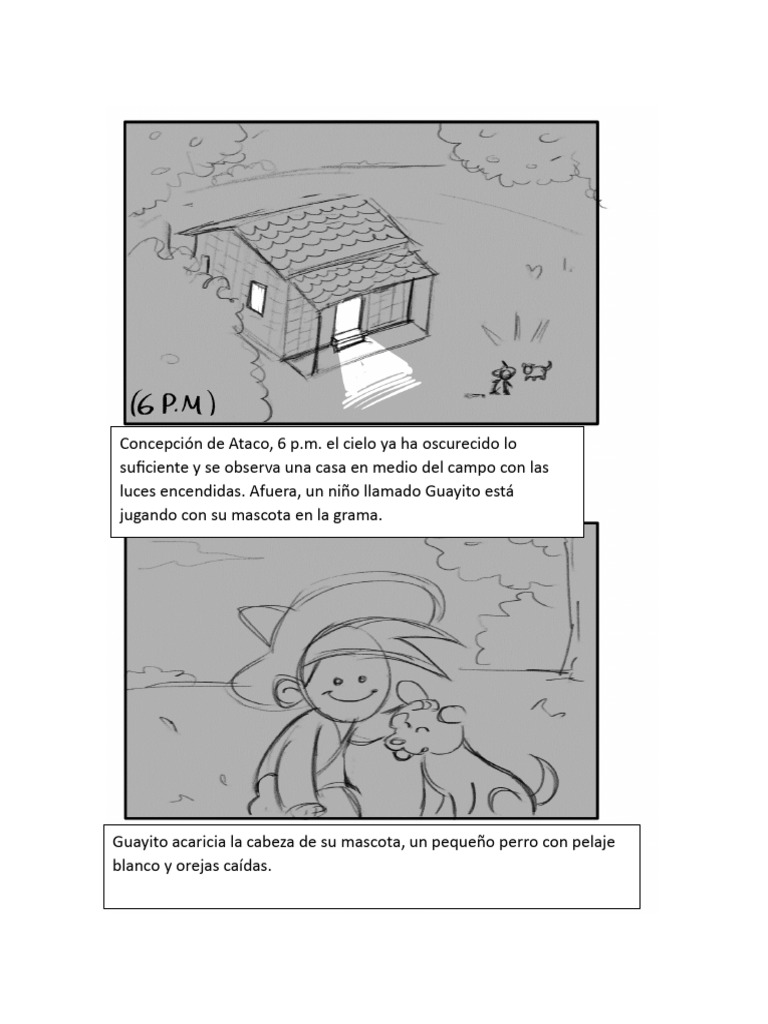 Guión Storyboard Detrás Del Mito Lol | PDF | Cielo