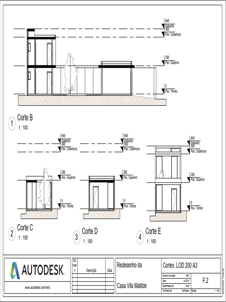 Casa Vila Matilde ENGENHARIA CIVIL PROJETO CASA VILA MATILDE REVIT | PDF