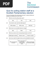 Postal Vote Application Form 2023 | PDF