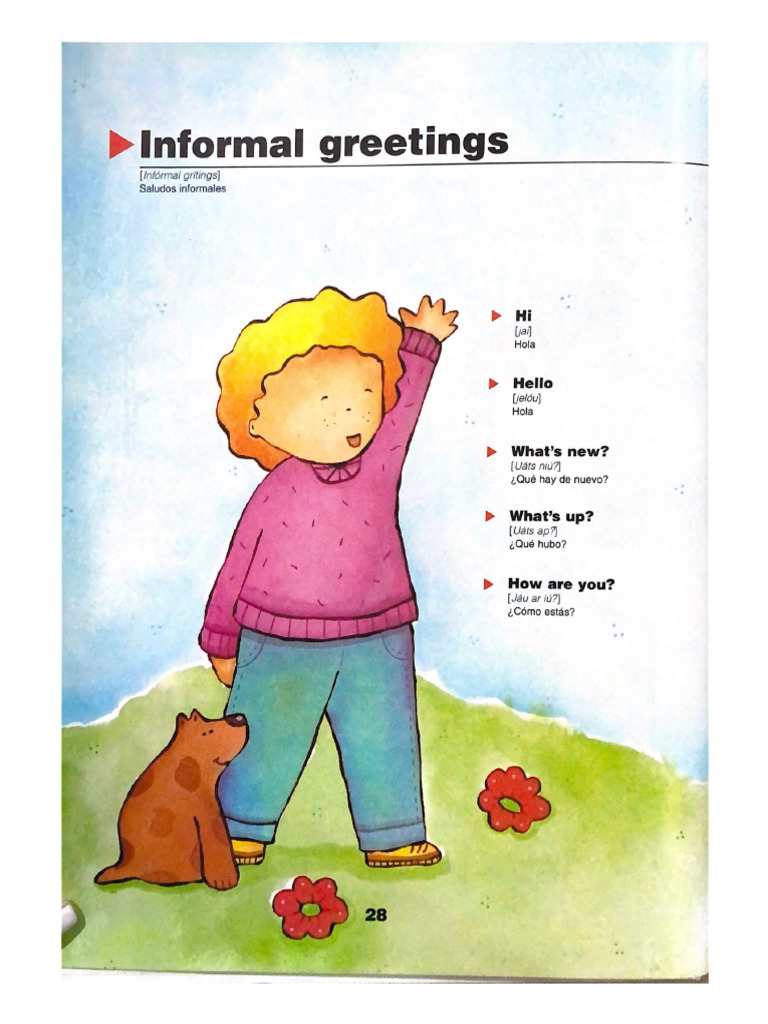 Informal Greetings | PDF