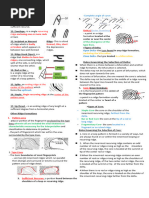 Ridge Counting and Tracing Rules | PDF