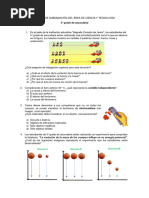 Evaluación Diagnostica Del Área de Ciencia y Tecnología Del 2do Grado ...