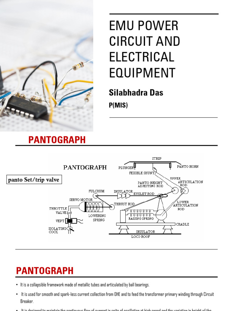 EMU Control Circuit and Electrical Equipments | PDF | Rectifier ...