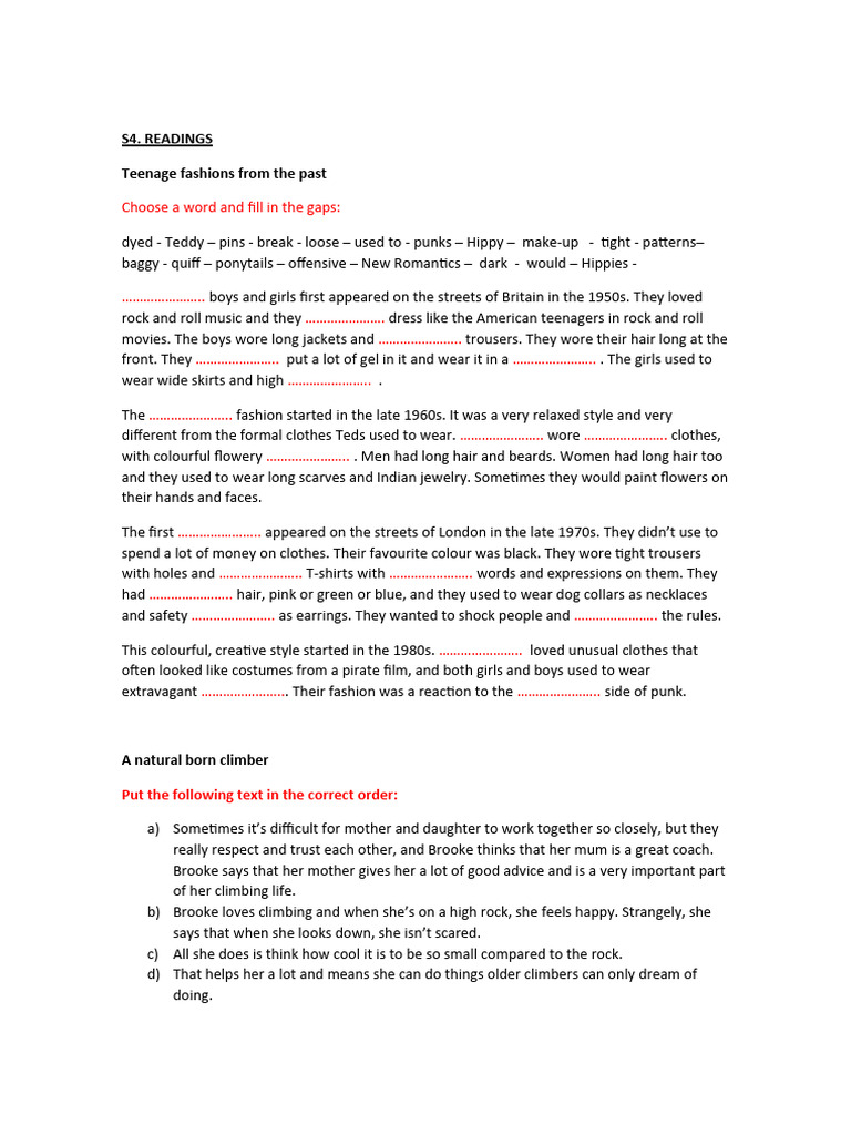 Readings From The Book 22 231 | PDF | Clothing | Fashion