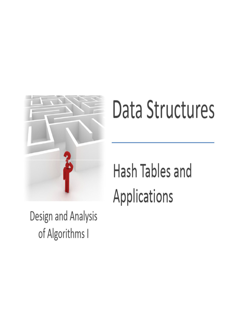 Algo Ds Hash Basics Annotated | PDF