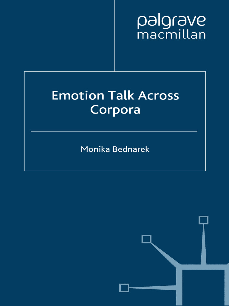 Emotion Talk Across Corpora | PDF | Emotions | Linguistics