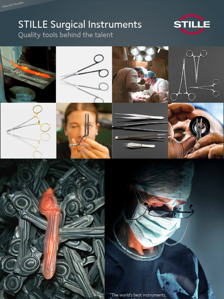 STILLE Surgical Instruments Catalog | PDF | Scissors | Surgical Suture