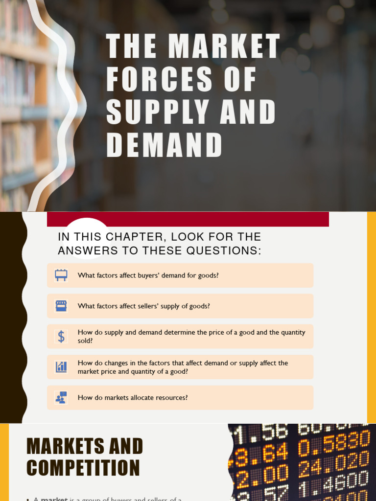 Ch02 Market Forces Supply&Demand | PDF | Supply And Demand | Supply ...